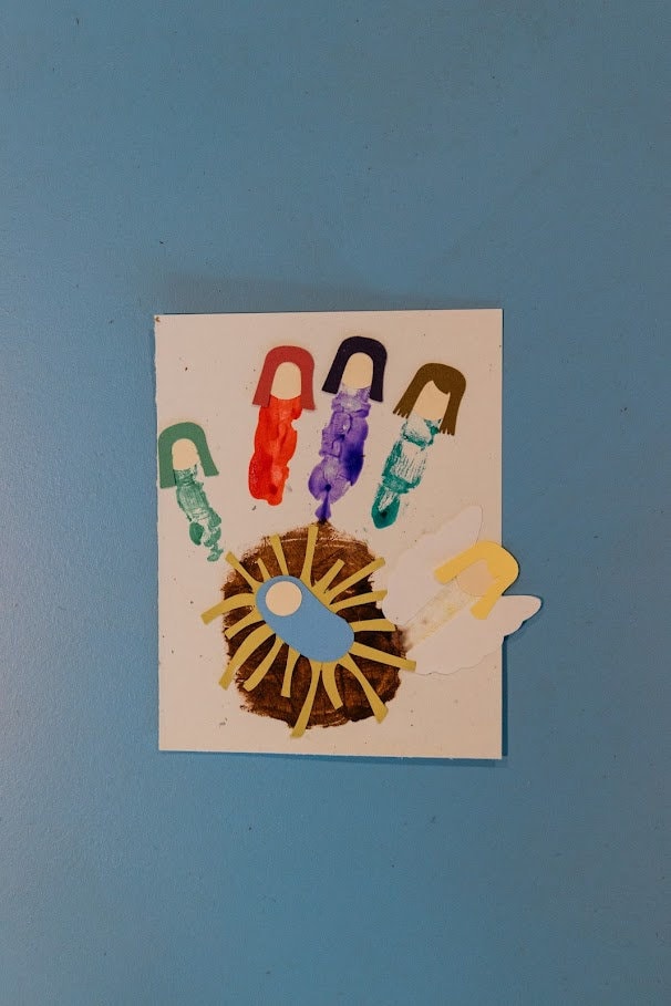 Hand and Footprint Christmas Card SVG Files Snowman, Wreath, Olaf ...