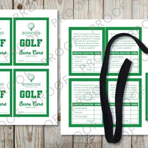 Complete Golf Party Bundle – Editable Invitations, Food Labels ...