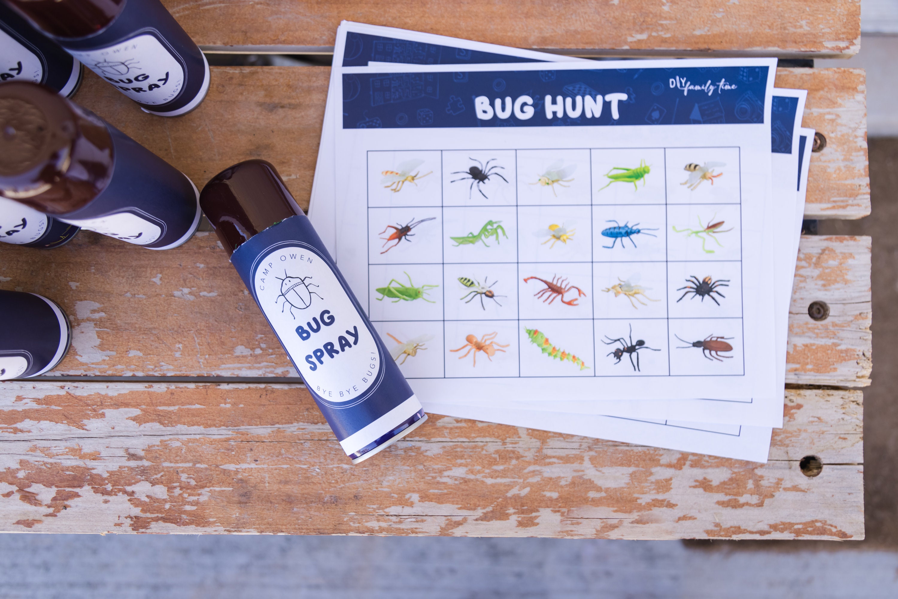 Customizable Silly String Label Bug Spray Crazy String Bug Spray Label ...