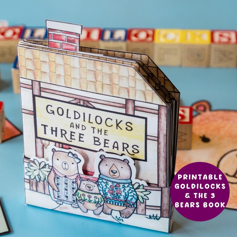 Goldilocks and the Three Bears PDF - Interactive Storybook for Pre ...