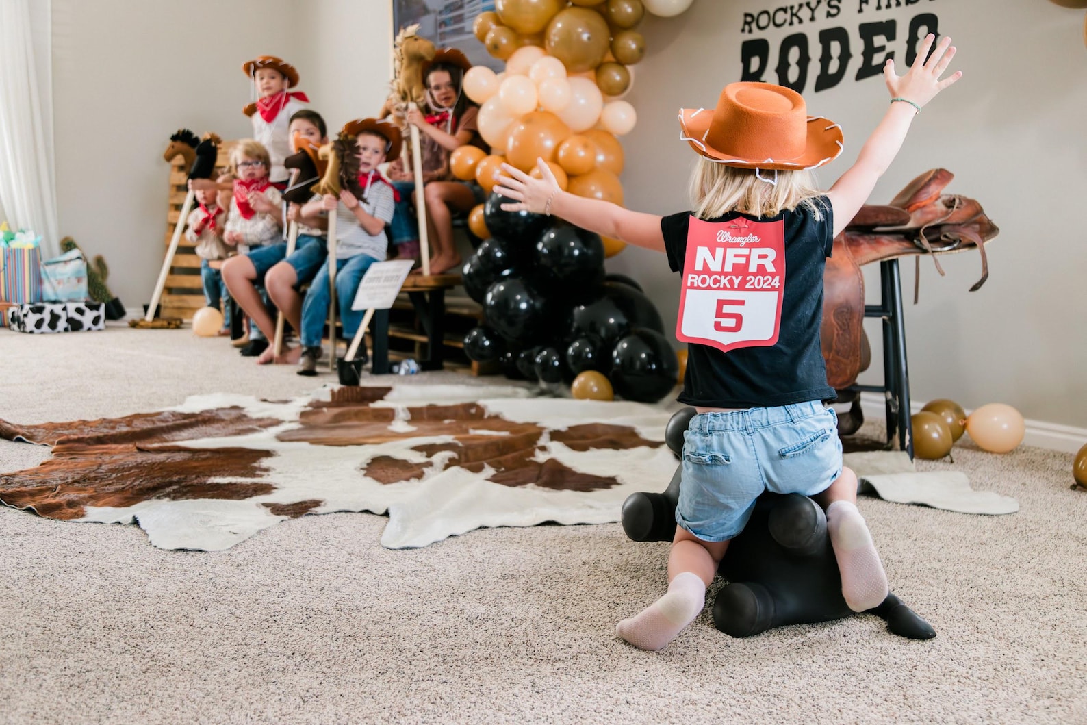 Cowboy NFR Back Numbers – Printable Western Rodeo Party Decorations ...