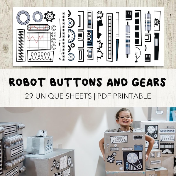 Robotics Sticker Sheets - Etsy