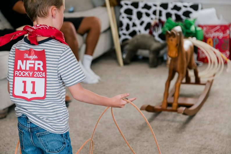 Cowboy NFR Back Numbers – Printable Western Rodeo Party Decorations ...