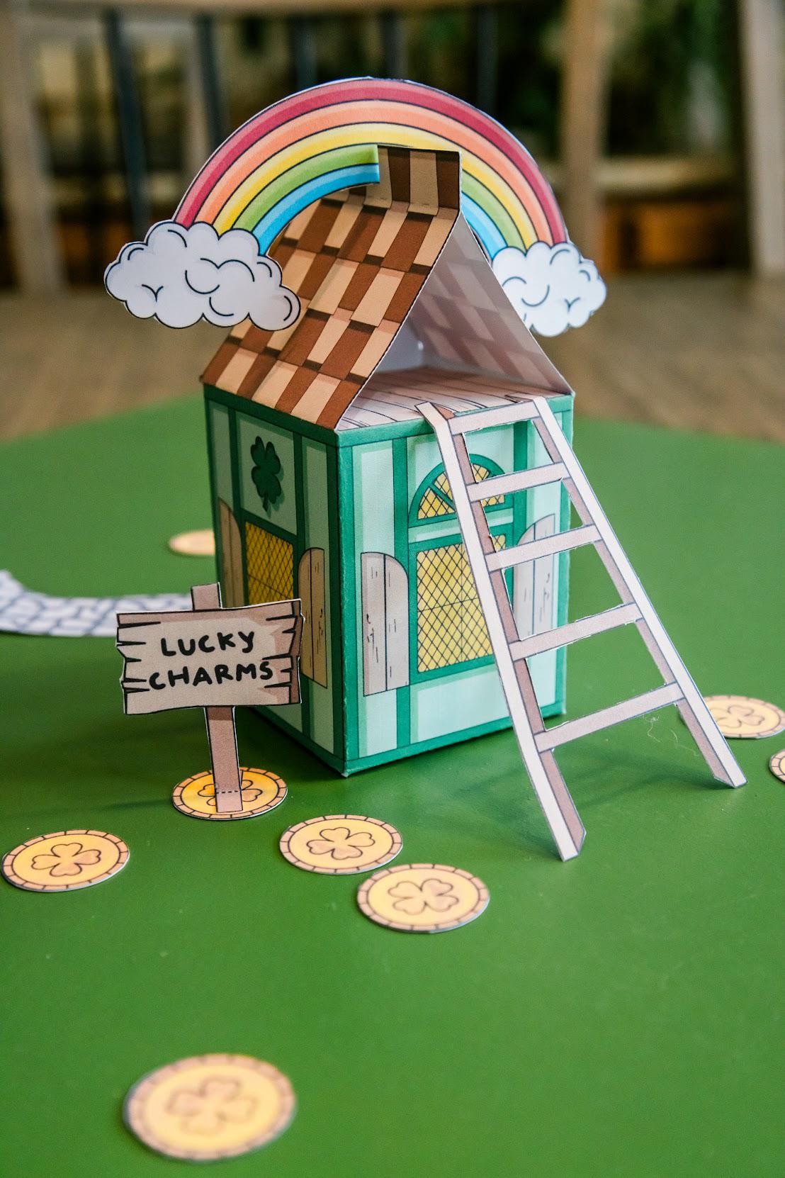 Leprechaun Trap Printable- Simple DIY Leprechaun Trap for Kids - Etsy