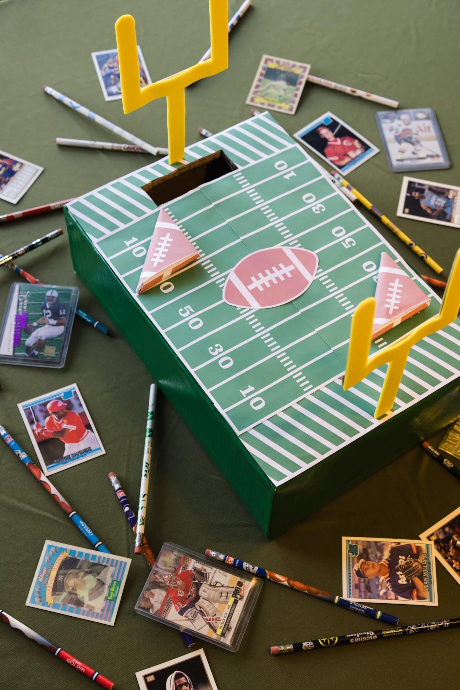 Football Valentine Box Printable - Etsy
