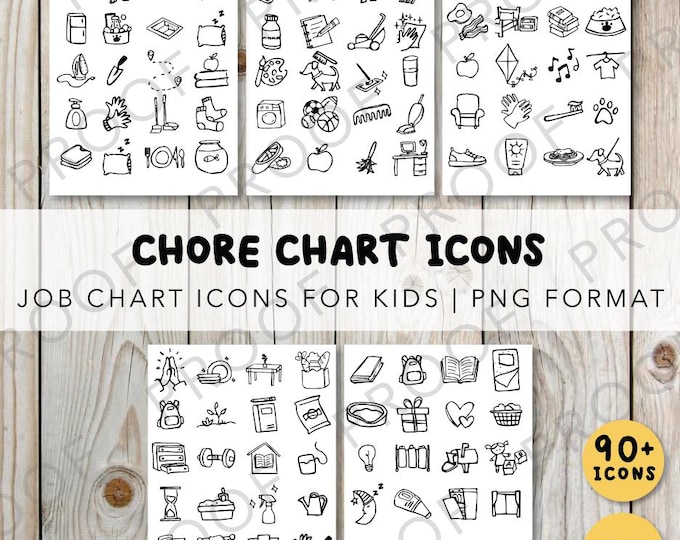Chore Tokens, Chore Coins, Chores for Kids, Reaponsibilities for Kids ...