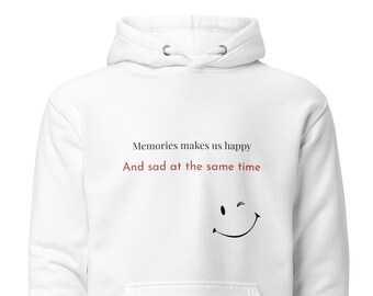 Happy Sad Hoodie - Etsy