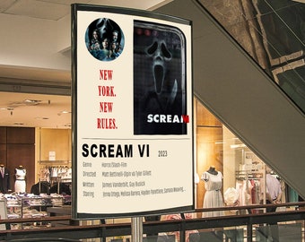Scream Vi Poster - Etsy