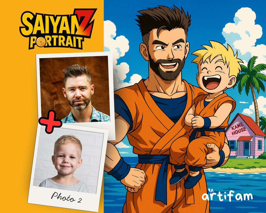 Custom Anime Portrait - Personalized Anime Shonen Style Illustration ...