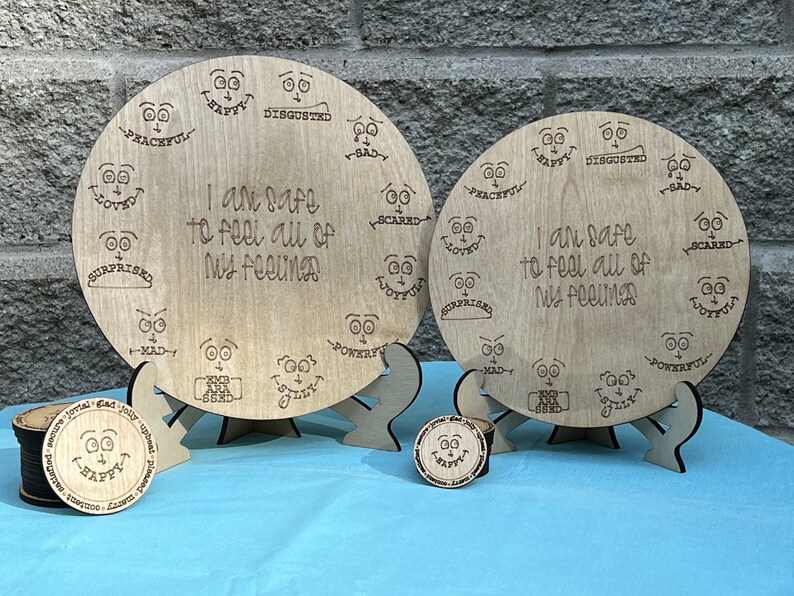 Emotion Wheels/emotion Discs/feelings Wheel/ Calm Down - Etsy