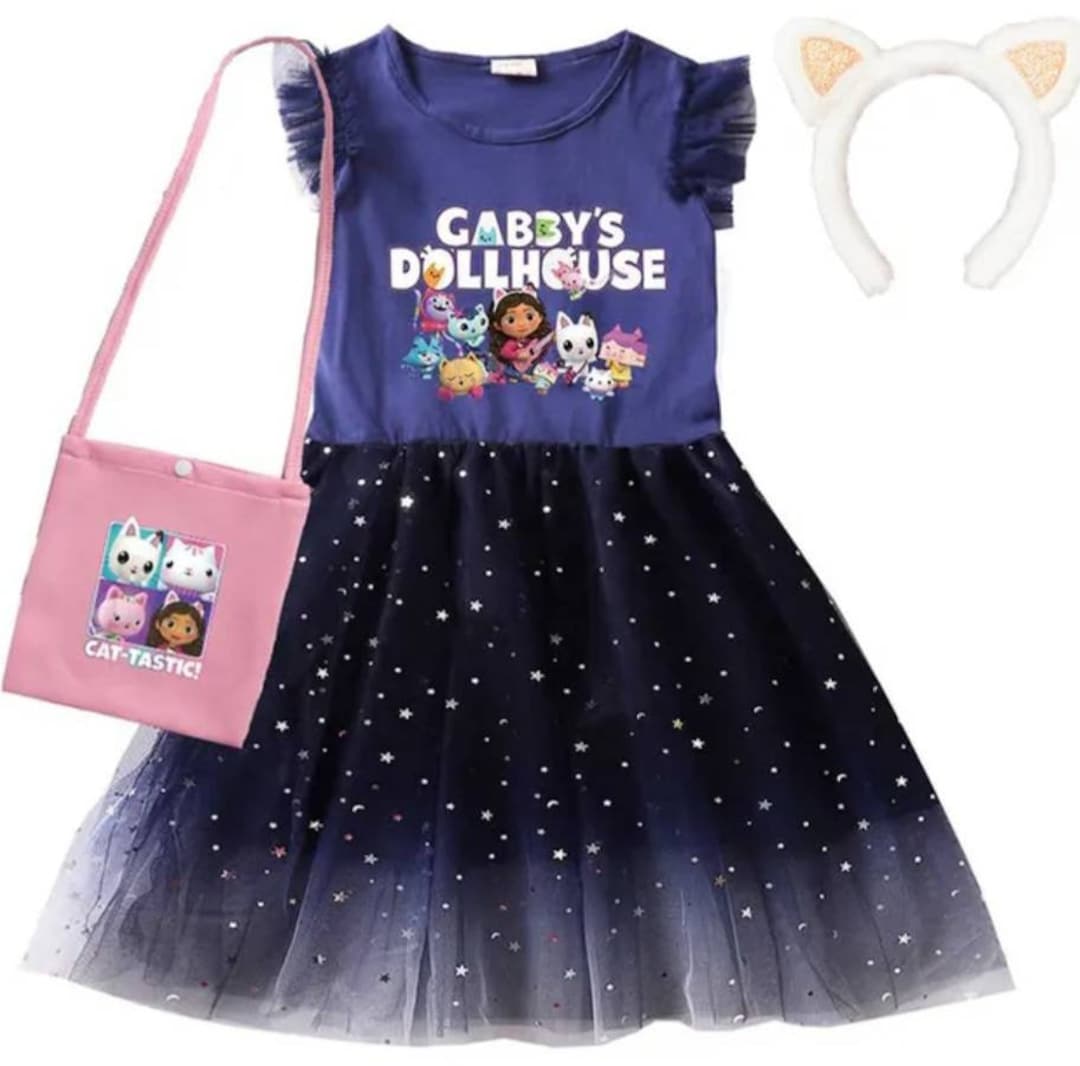Gabbys Dollhouse Outfits Cute Princess Tutu Dress Spring - Etsy