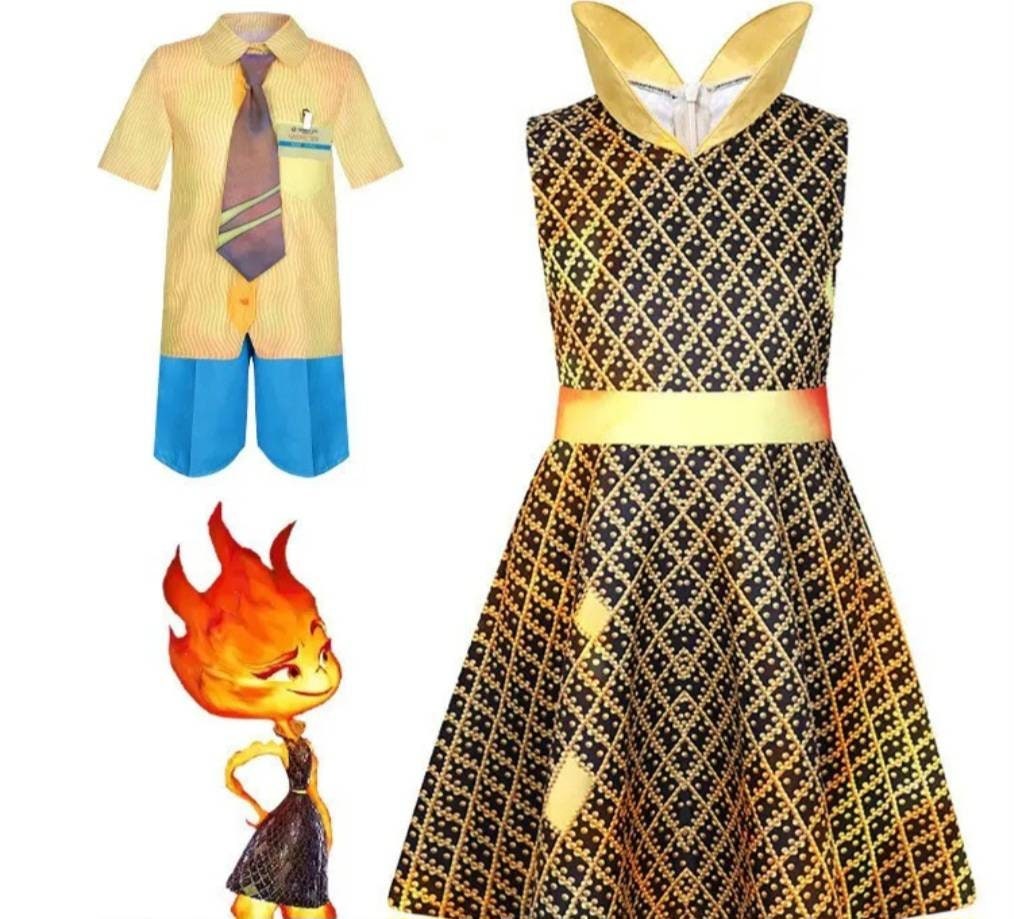 Fire Elemental Girl Costume