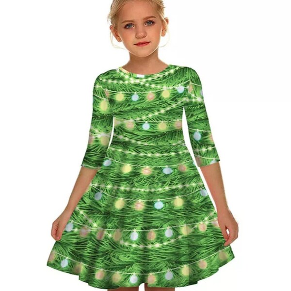 Christmas Tree Dress - Etsy