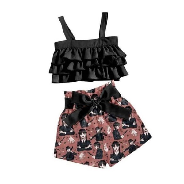 Wednesday Addams Bathing Suit Girls - Etsy