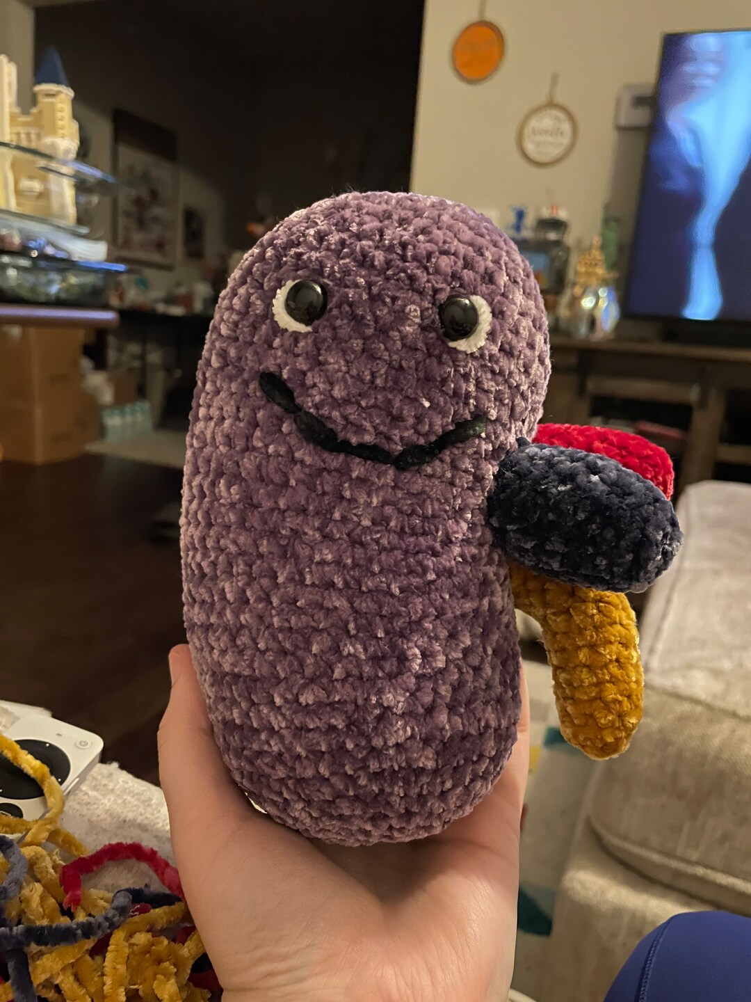 Jumbo Crochet Kidney - Etsy