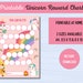 Unicorn Reward Chart for Kids Printable, Rainbow Sticker Chart, Daily ...