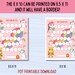 Unicorn Reward Chart for Kids Printable, Rainbow Sticker Chart, Daily ...