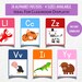 Animal ABC Poster Pack: Classroom Alphabet Display (digital Download ...