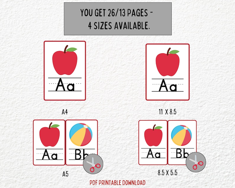 ABC Poster Pack: Classroom Alphabet Display (digital Download ...