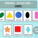 Printable Shape Flashcards: Homeschool Learning (PDF) - Etsy
