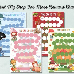 Valentines Kids Reward Chart Printable Sticker Chart Toddler - Etsy