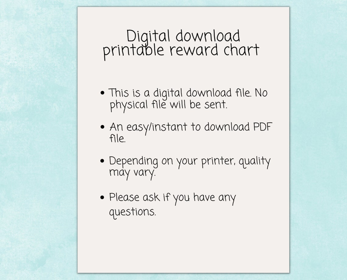 Printable Monster Reward Chart,daily Chore Chart,reward Chart Boys ...