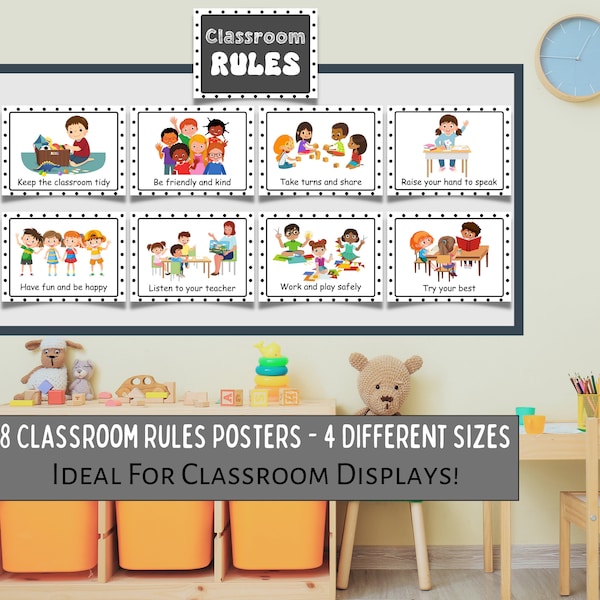 Classroom Rules - Etsy