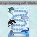 Whale Reward Chart Printable: Ocean Chore Chart for Kids (digital ...