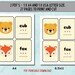 CVC Phonics Flashcards, CVC Printable Flashcards, Preschool Learn to ...
