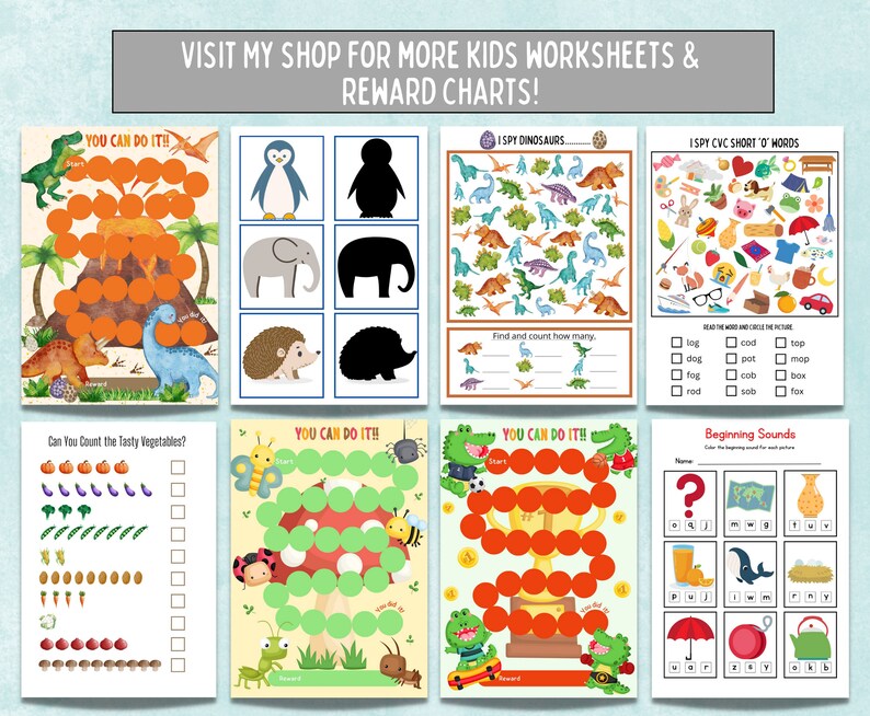 CVC Phonics Flashcards, CVC Printable Flashcards, Preschool Learn to ...