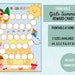 Summer Reward Chart for Kids Printable, Girls Sticker Chart Printable ...