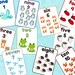 Number Flash Cards Printable,1 -10 Counting Skills, Forest Animals ...