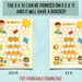 Summer Reward Chart for Kids Printable, Boys Sticker Chart Printable ...