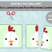 Animal Matching Card Game Printable,2 Piece Puzzles Preschool, Animal ...