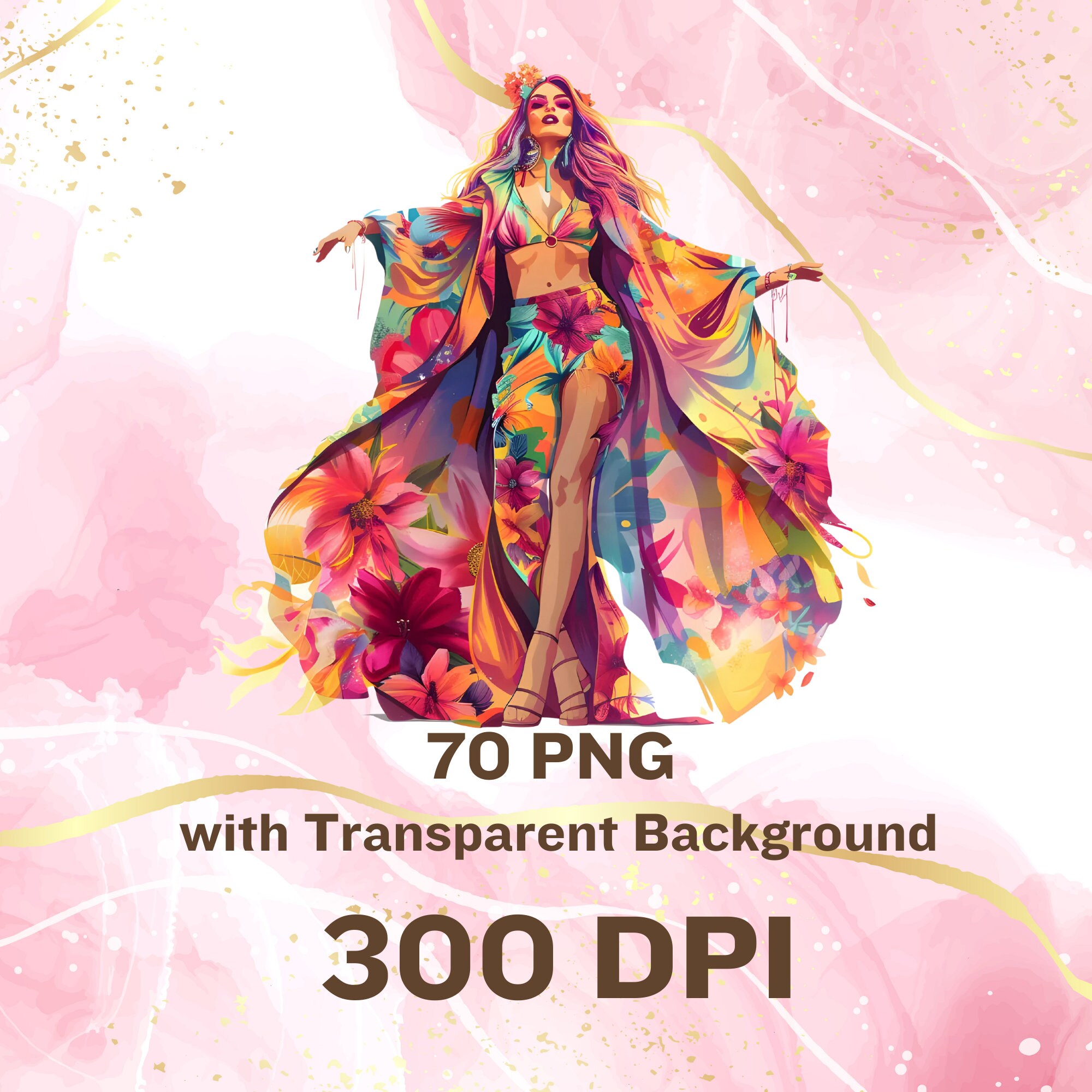 Fabulous Drag Queen Digital Clipart Collection - 70 PNG Images With ...