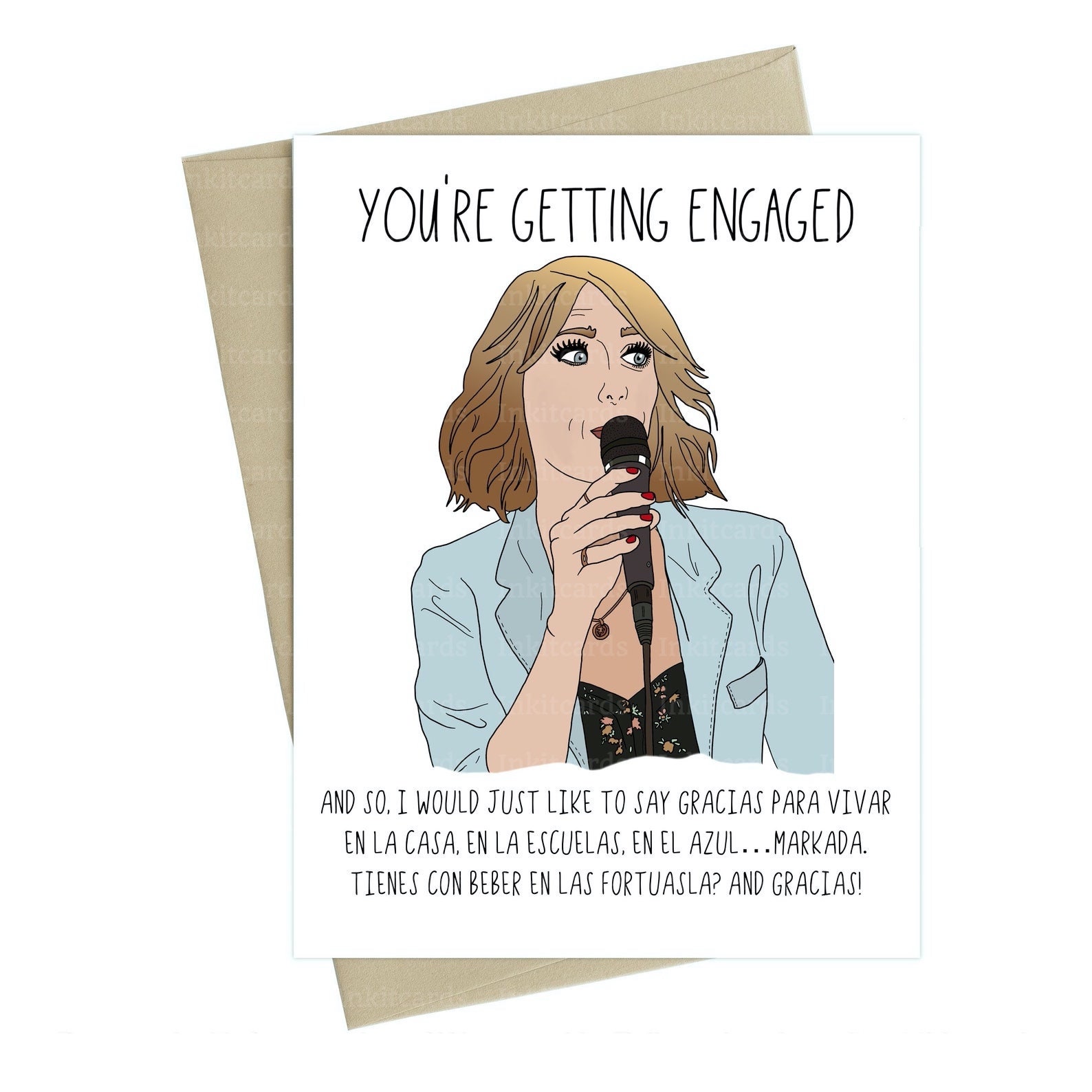 Funny Engagement Card Funny Wedding Card Best Friend Wedding - Etsy Canada