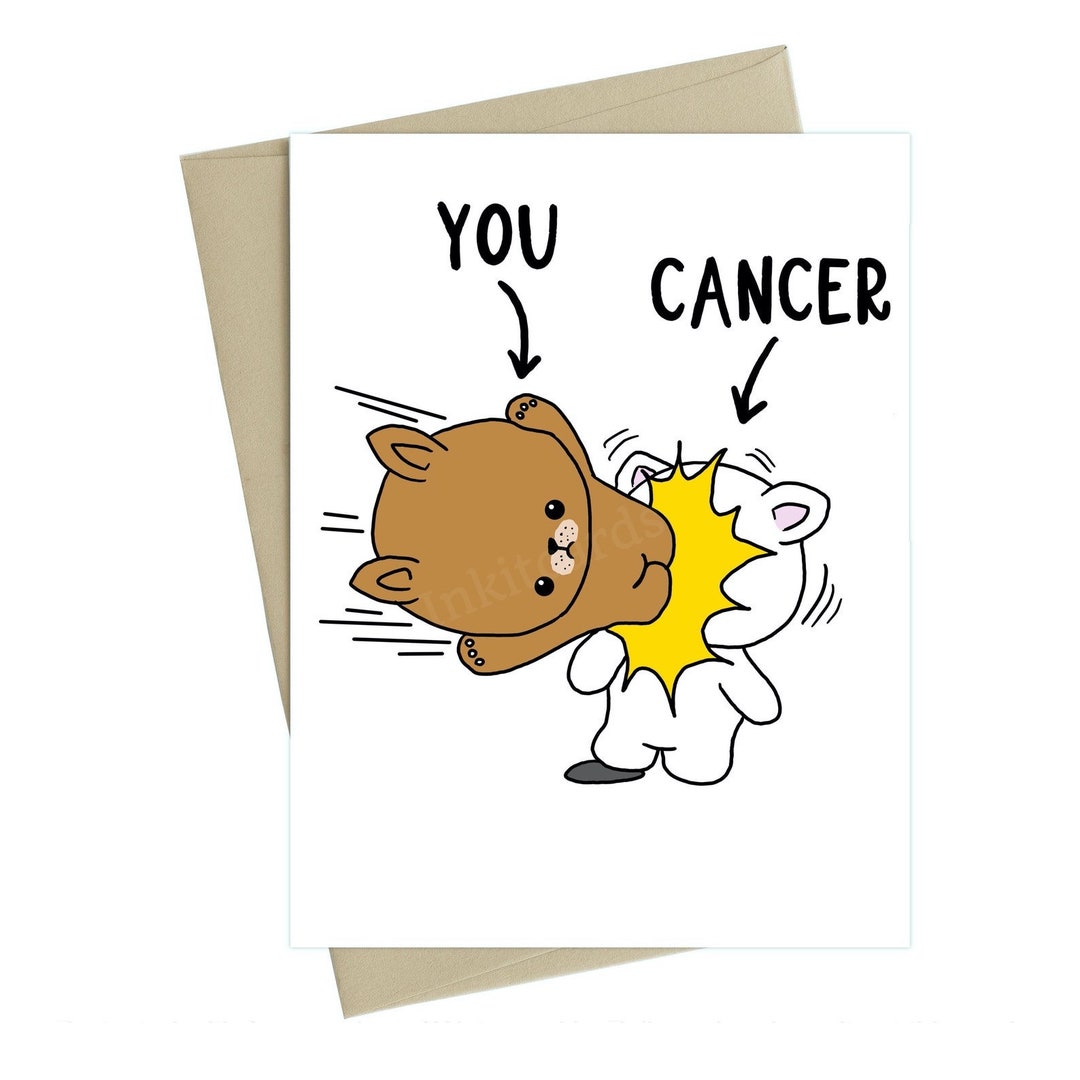 Funny Get Well Soon Card Cancer Card Lymphoma Card Best - Etsy