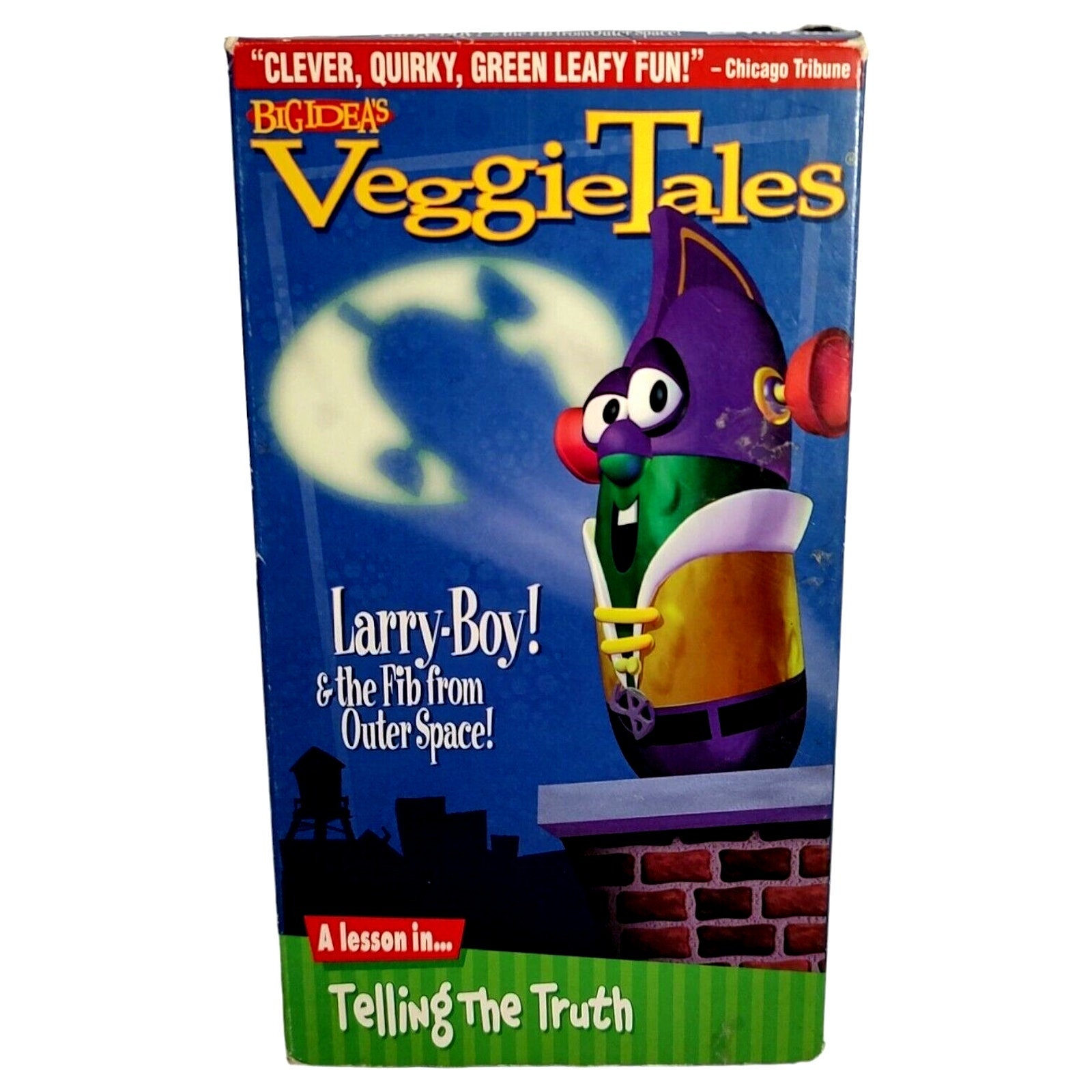 Veggietales Larryboy And The Fib From Outer Space Vhs @VeggieTales's