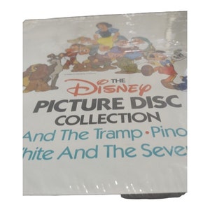 Vintage the Disney Picture Disc Collection New Sealed Collectible - Etsy