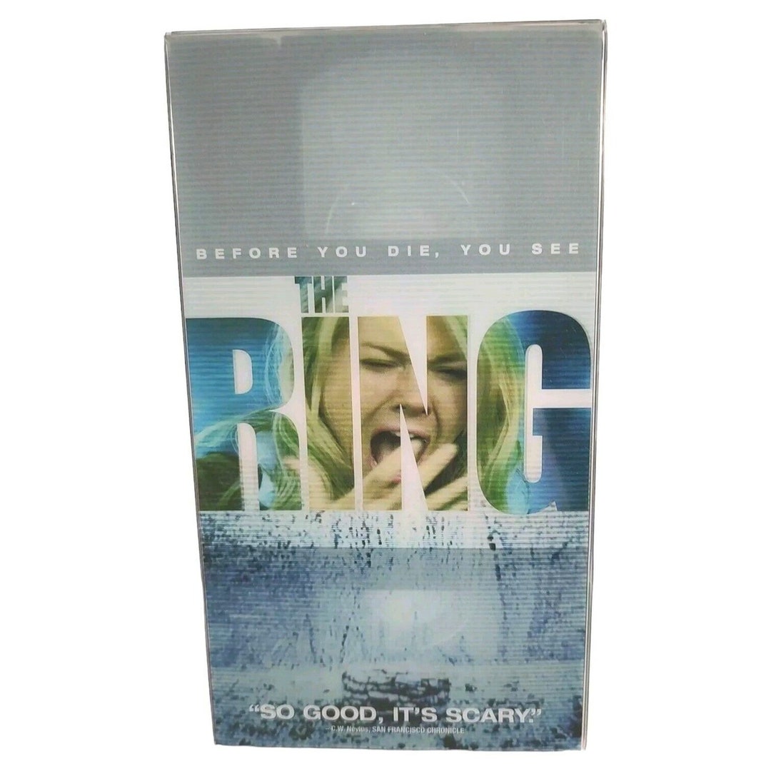 The Ring Vntg VHS Tape 2003 Dreamworks Cult Horror Classic Movie Film ...