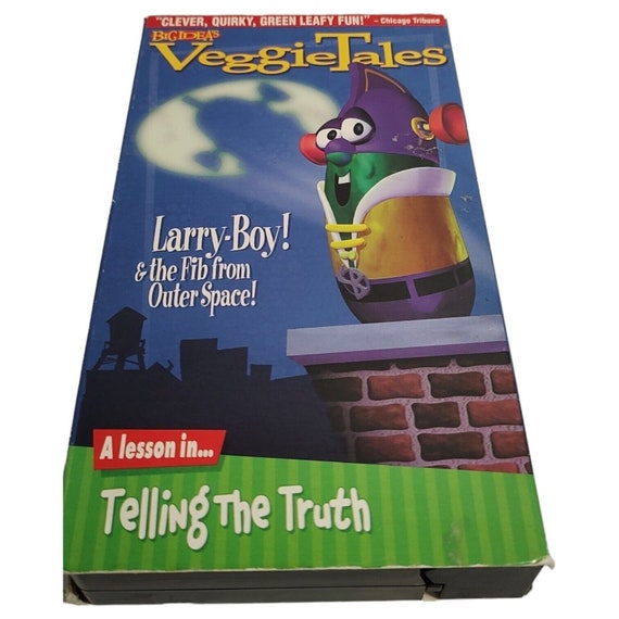 Larryboy Og Fibben Fra Verdensrommet Vhs VeggieTales Larryboy The