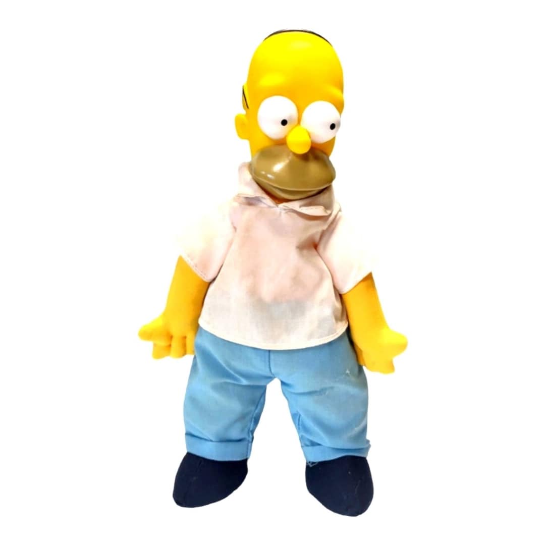 Vintage Homer Simpson Doll Toy Collectible - Etsy