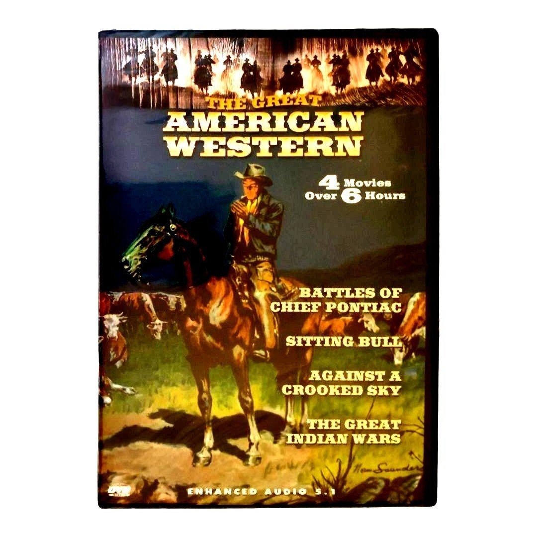 Vintage Western Movie DVD: the American Western - 4 Movies - Etsy