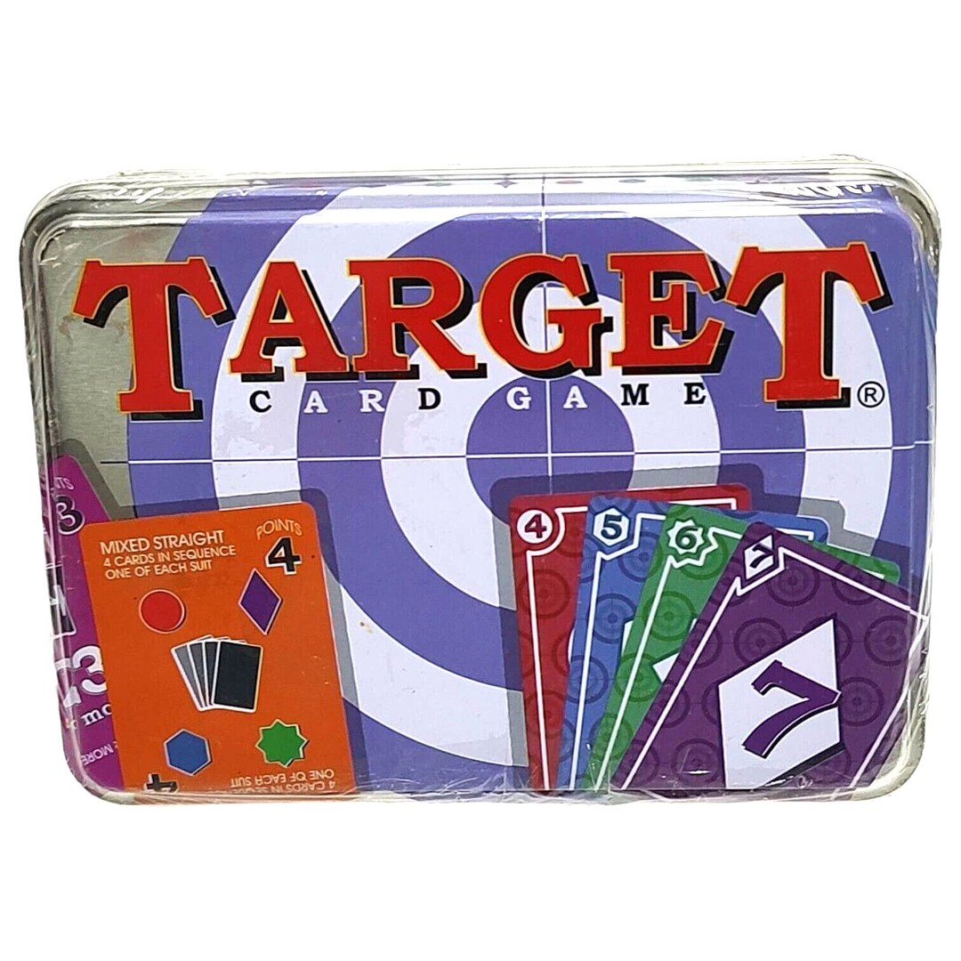 Vintage Target Card Game Enginuity Rare Strategy Family Fun ...