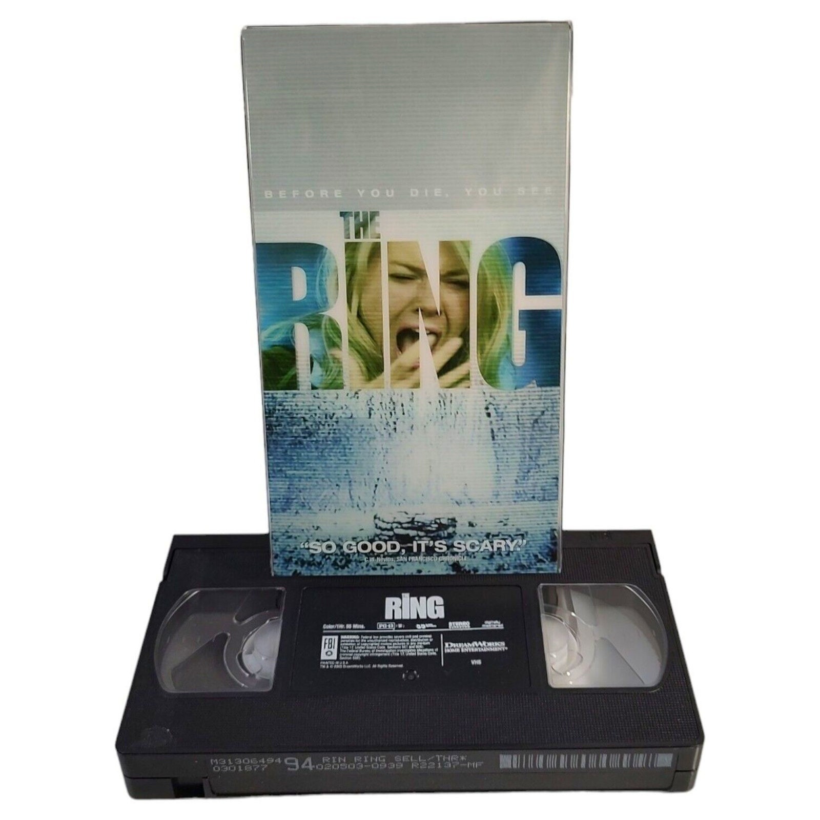 The Ring Vntg VHS Tape 2003 Dreamworks Cult Horror Classic Movie Film ...