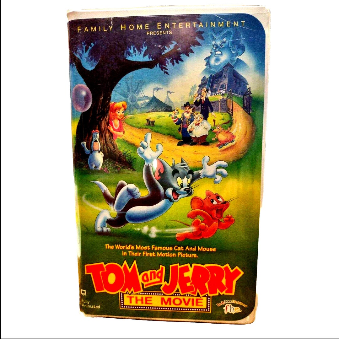 Vntg Tom and Jerry: the Movie (vhs 1993) Kids Entertainment Collectible ...