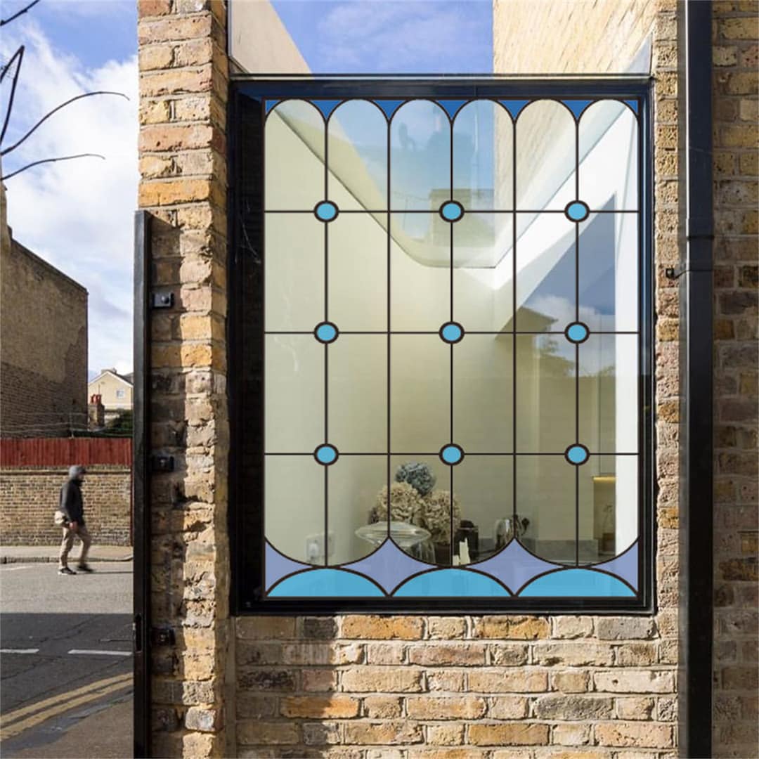 Window Film, Stained Glass Window Film, Static Cling Decorative Window ...