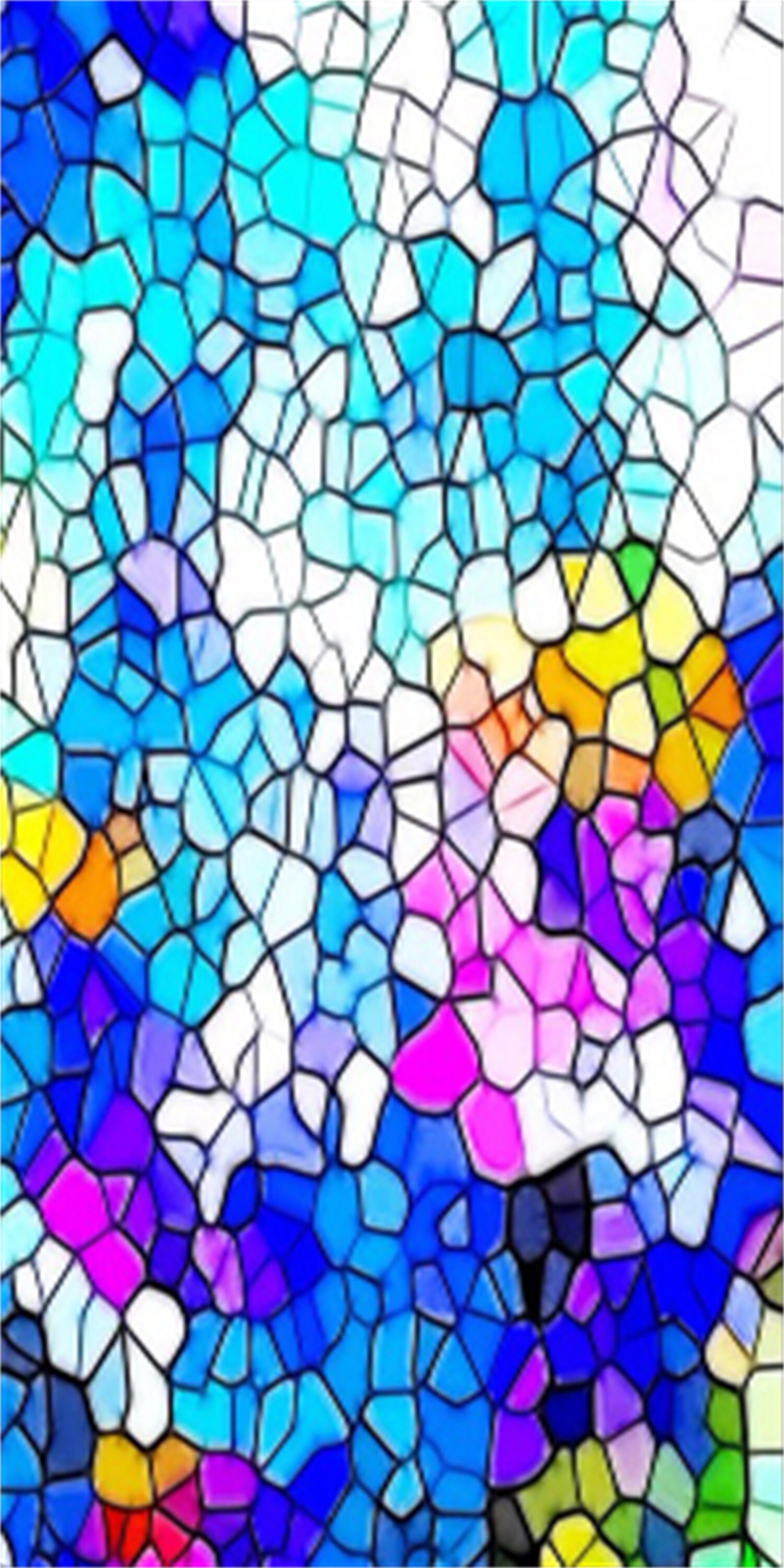 Custom Size Window Film Stained Glass Stickers Static Cling - Etsy