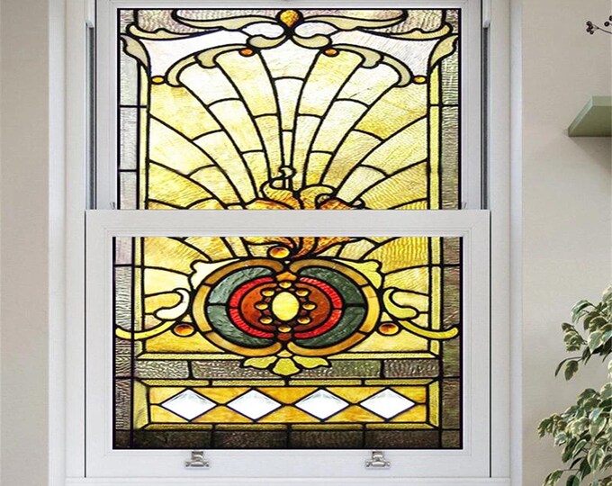 Atomic Retro Privacy Window Film - Large 48 In. X 84 In. - Etsy Israel