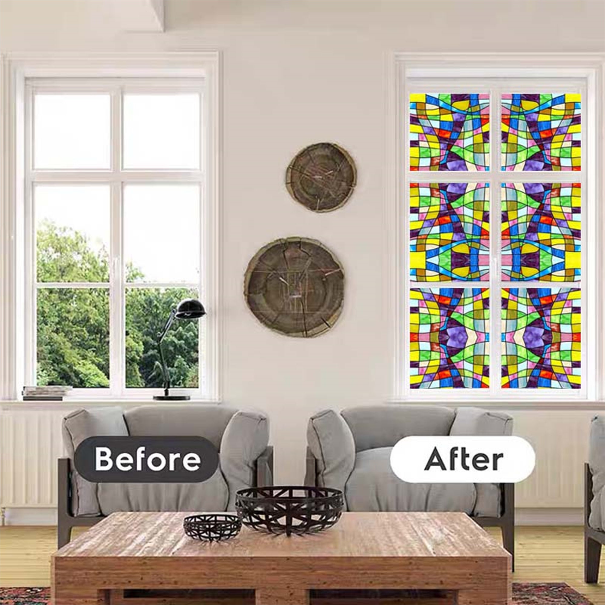 Window Privacy Film Frosted Glass Window Film Privacy Window Film ...